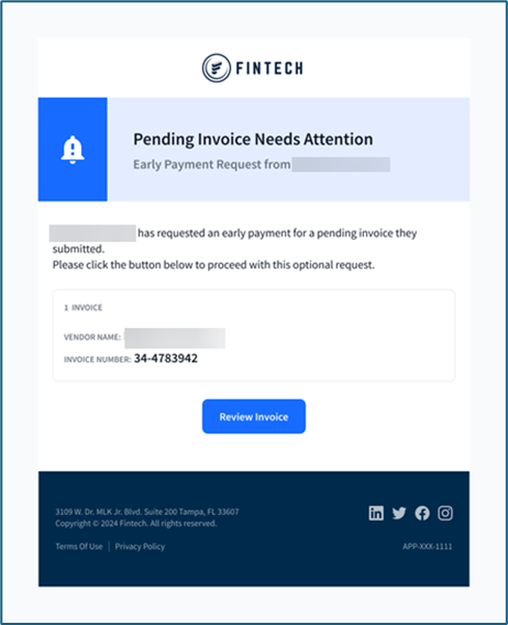 Can I pay my invoices in FMS before their due date?