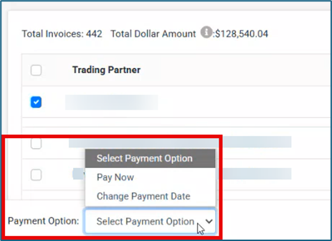 Can I pay my invoices in FMS before their due date?