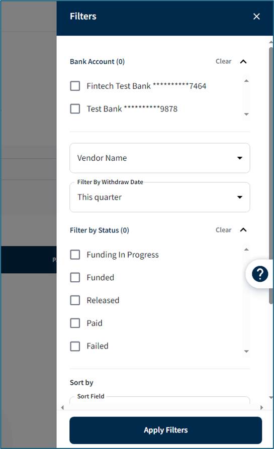 Where can I find Payment Activity for invoices from vendors and ...