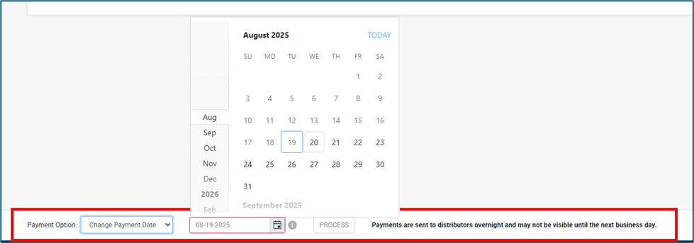 Can I pay my invoices in FMS before their due date?